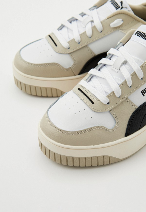 Кеды PUMA, цвет: бежевый, RTLAED508201 — купить в интернет-магазине Lamoda