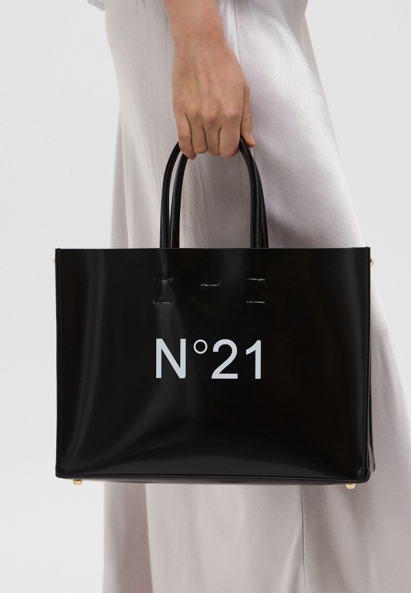 Сумка и кошелек N21, цвет: черный, RTLAEE114001 — купить в интернет-магазине Lamoda