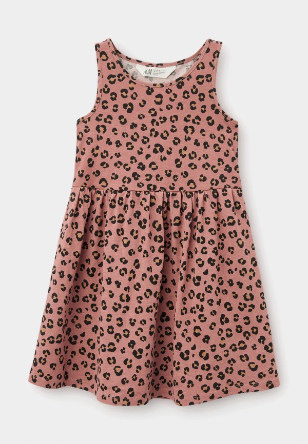 Платье H&M, цвет: розовый, RTLAEE850701 — купить в интернет-магазине Lamoda