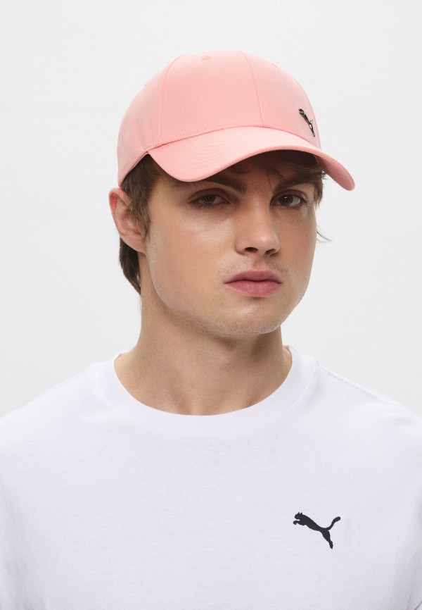 Бейсболка PUMA ESS METAL PUMA CAT BB Cap, цвет: розовый, RTLAEF307601 — купить в интернет ...