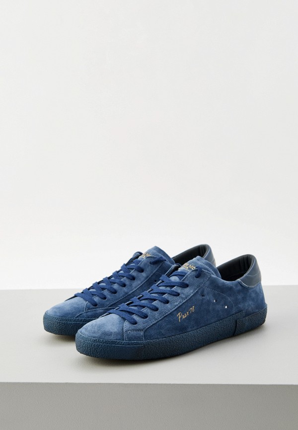 Кеды Philippe Model Paris PRSX LOW, цвет: синий, RTLAEF548501 — купить ...
