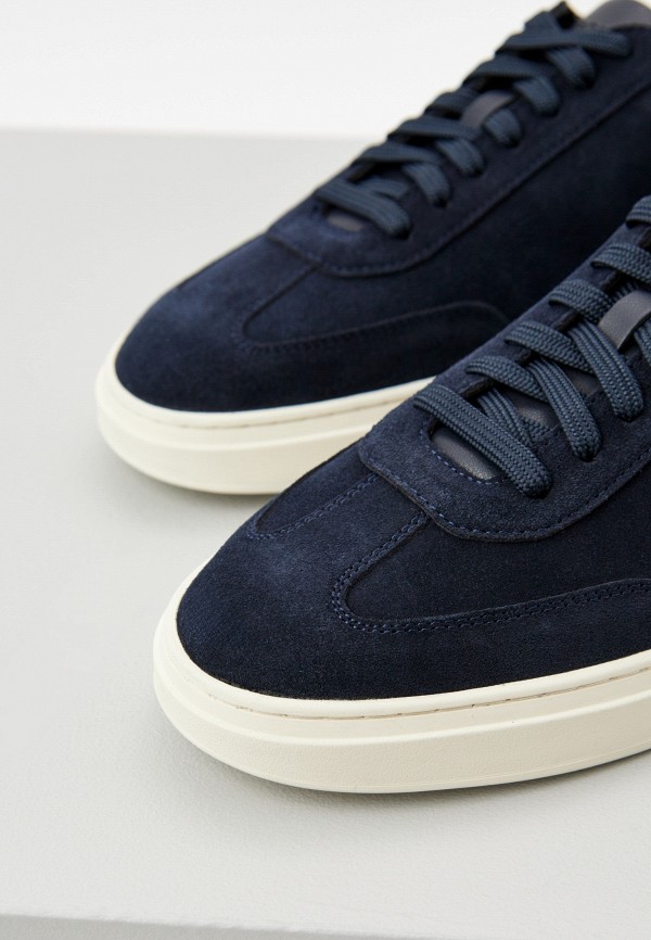 Кеды Boss, цвет: синий, RTLAEJ405101 — купить в интернет-магазине Lamoda