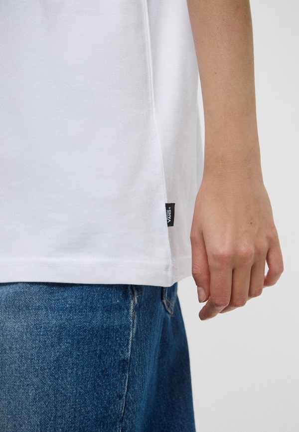 Футболка Vans Smitten Oversized SS, цвет: белый, RTLAEJ748001 — купить ...