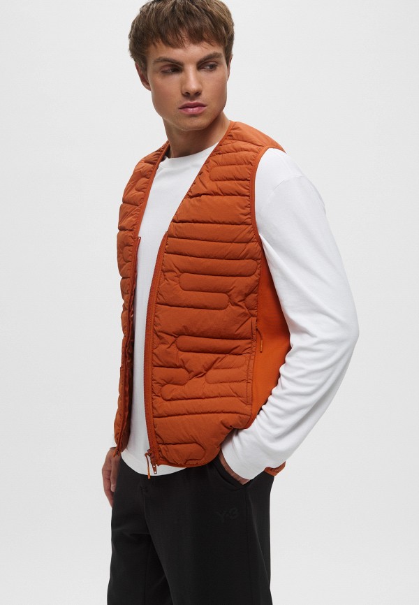Жилет утепленный adidas Y-3 M CL LNR VEST, цвет: оранжевый ...