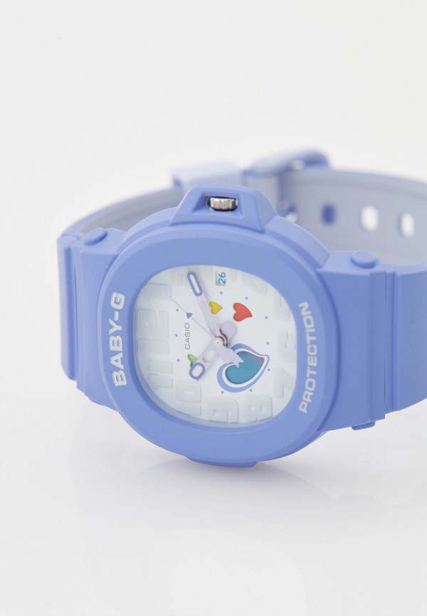 Часы Casio BGA-10-6A, цвет: фиолетовый, RTLAEP364501 — купить в интернет-магазине Lamoda