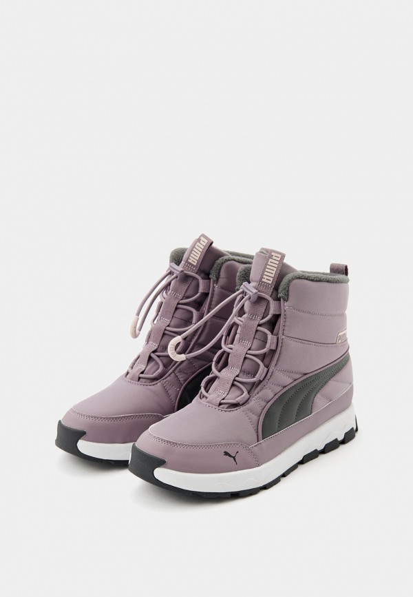Ботинки PUMA Puma Evolve Boot Jr, цвет: фиолетовый, RTLAEQ434701 ...