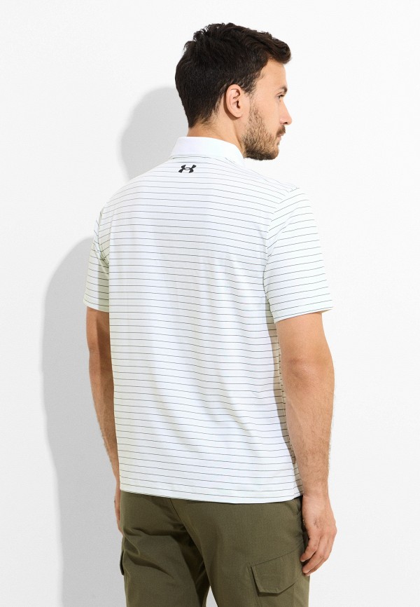 Поло Under Armour UA Perf 3.0 Stripe Polo, цвет: бежевый, RTLAER844301 ...