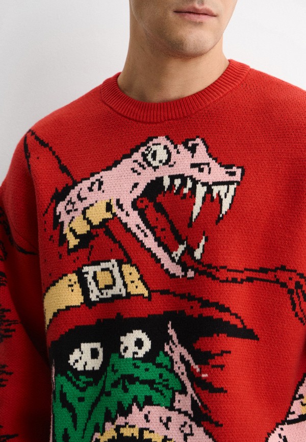 Джемпер Volcom JJ VILLARD SWEATER, цвет: красный, RTLAET101901 — купить ...