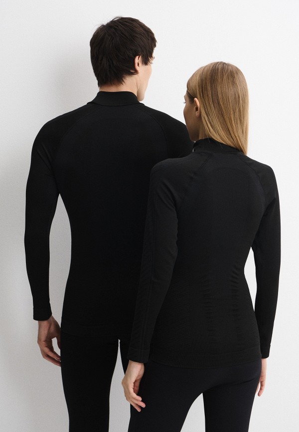 Термобелье верх Helly Hansen H1 PRO SEAMLESS GRAPHENE TOP, цвет: черный ...