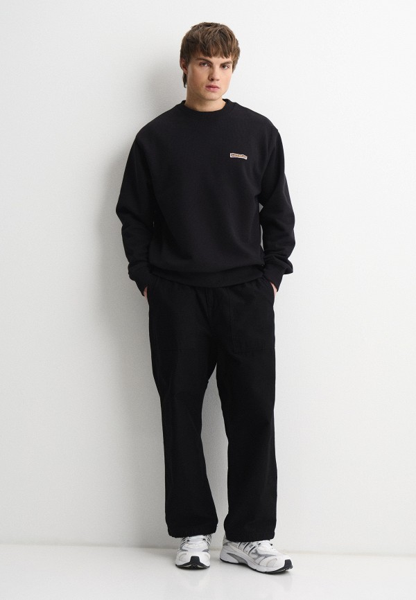 Свитшот DC Shoes PATCH IT CREW, цвет: черный, RTLAEW637601 — купить в ...