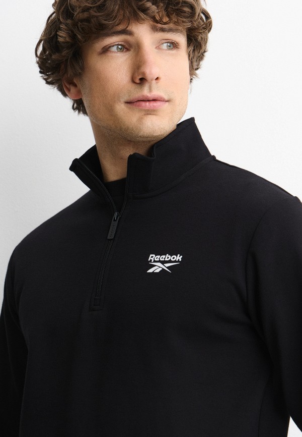 Свитшот Reebok LOGO PLACEMENT QUARTER ZIP, цвет: черный, RTLAFA069401 ...