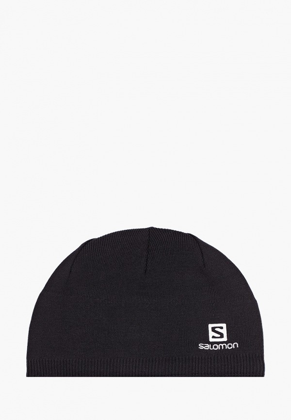 Шапка Salomon SALOMON BEANIE, цвет: черный, SA007CUUHJ83 — купить в ...