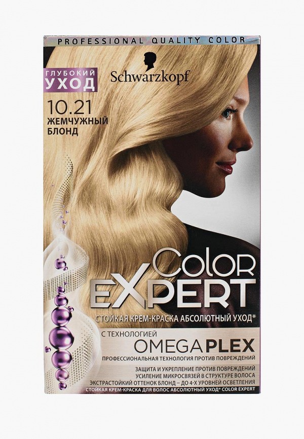 Краска для волос Schwarzkopf Color Expert 10.21 Жемчужный блонд, 167 мл ...