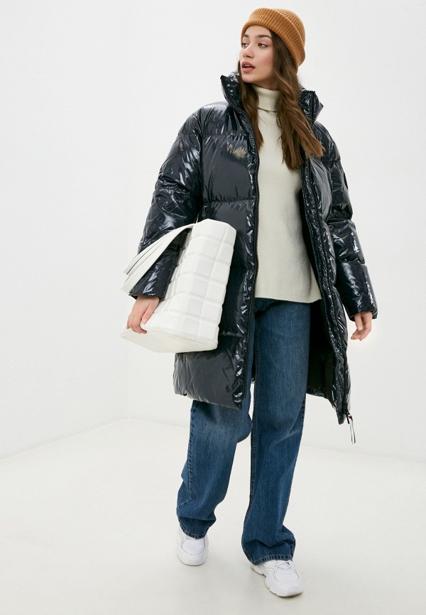 Пуховик Tommy Hilfiger, цвет: синий, TO263EWLMBQ3 — купить в интернет ...