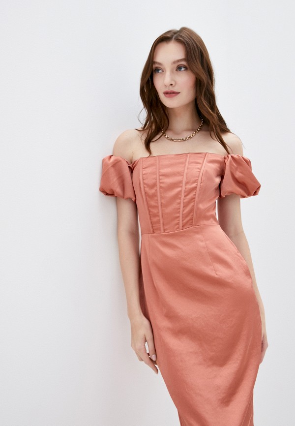 Платье True Decadence, цвет: оранжевый, TR033EWKBCC7 — купить в ...