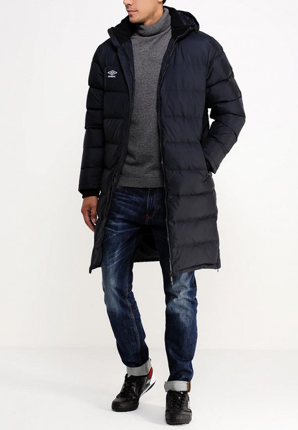 Umbro long down jacket store
