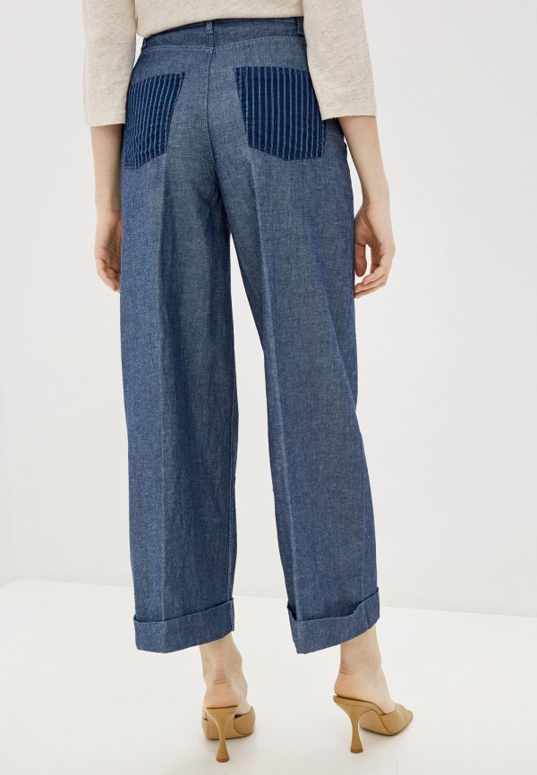 Брюки United Colors of Benetton, цвет: синий, UN012EWHXUO9 — купить в ...