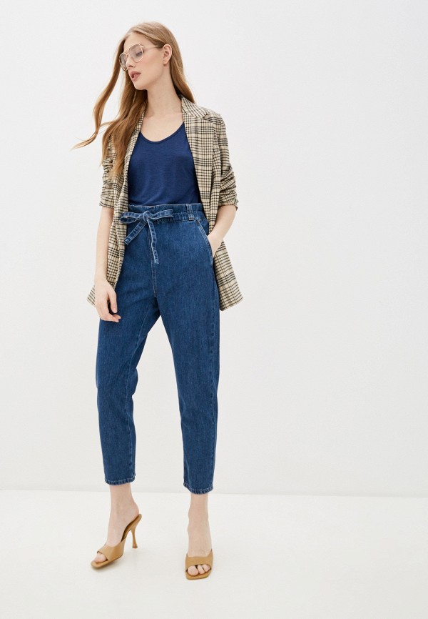 Майка United Colors of Benetton, цвет: синий, UN012EWHXXQ1 — купить в ...