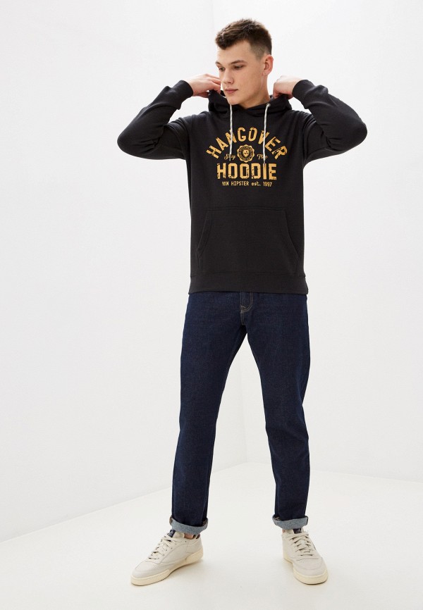 Худи Van Hipster, цвет: черный, VA021EMLNMO1 — купить в интернет ...