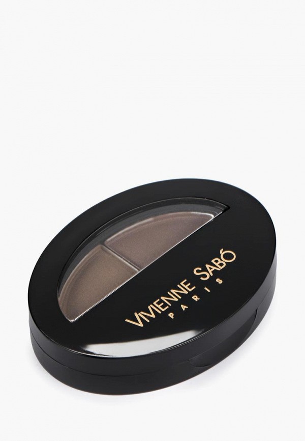 Тени для бровей Vivienne Sabo двойные, Eyebrow shadow Duo, тон 01, цвет ...