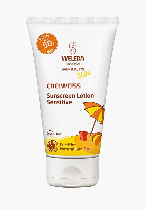 Крем солнцезащитный Weleda натуральный, для младенцев и детей SPF 50 ...