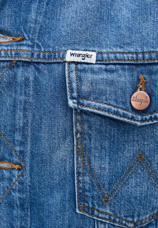 Куртка джинсовая Wrangler, цвет: синий, WR224EMJOQF5 — купить в ...