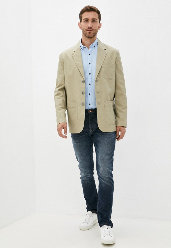 Пиджак Великоросс, цвет: бежевый, XD001XM001QO — купить в интернет ...