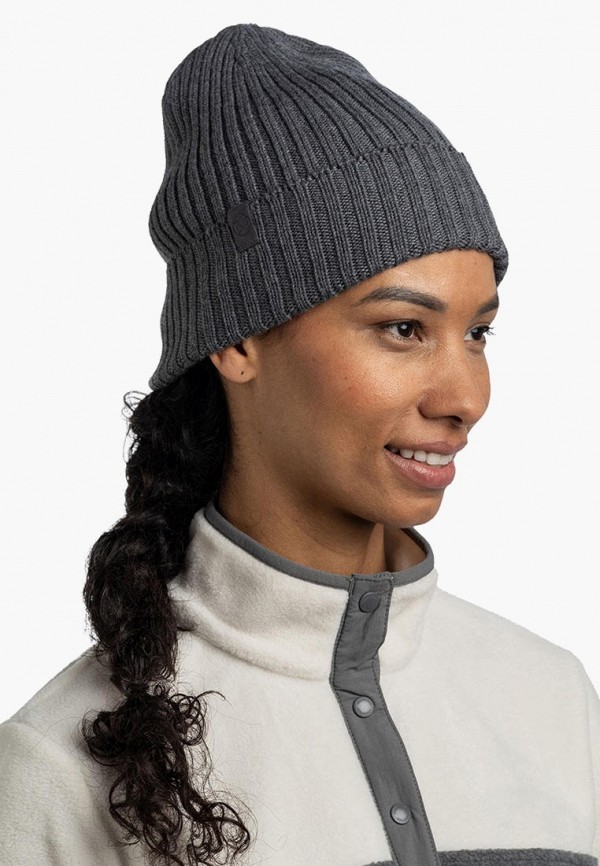 Шапка Buff Knitted hat norval, цвет: серый, XD001XU010L8 — купить в ...
