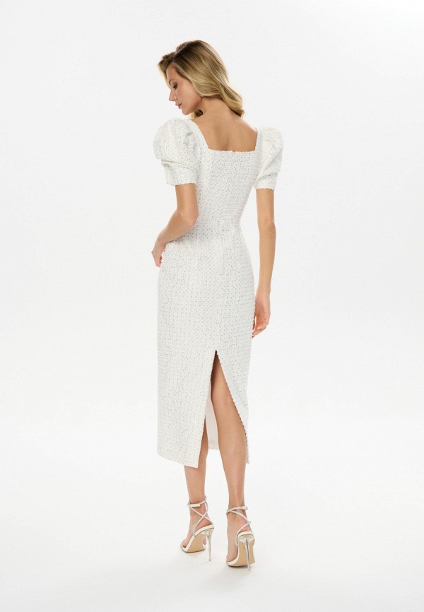 Платье Post Meridiem Lamoda Exclusive, цвет: белый, XD001XW027MJ ...