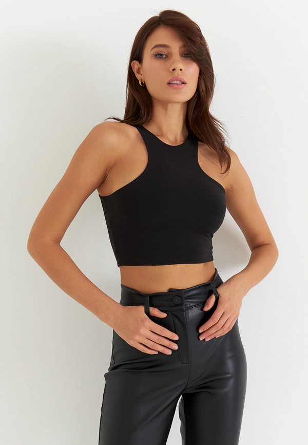 Купить Топ Darsi.studio цвет черный за 1690р. с доставкой