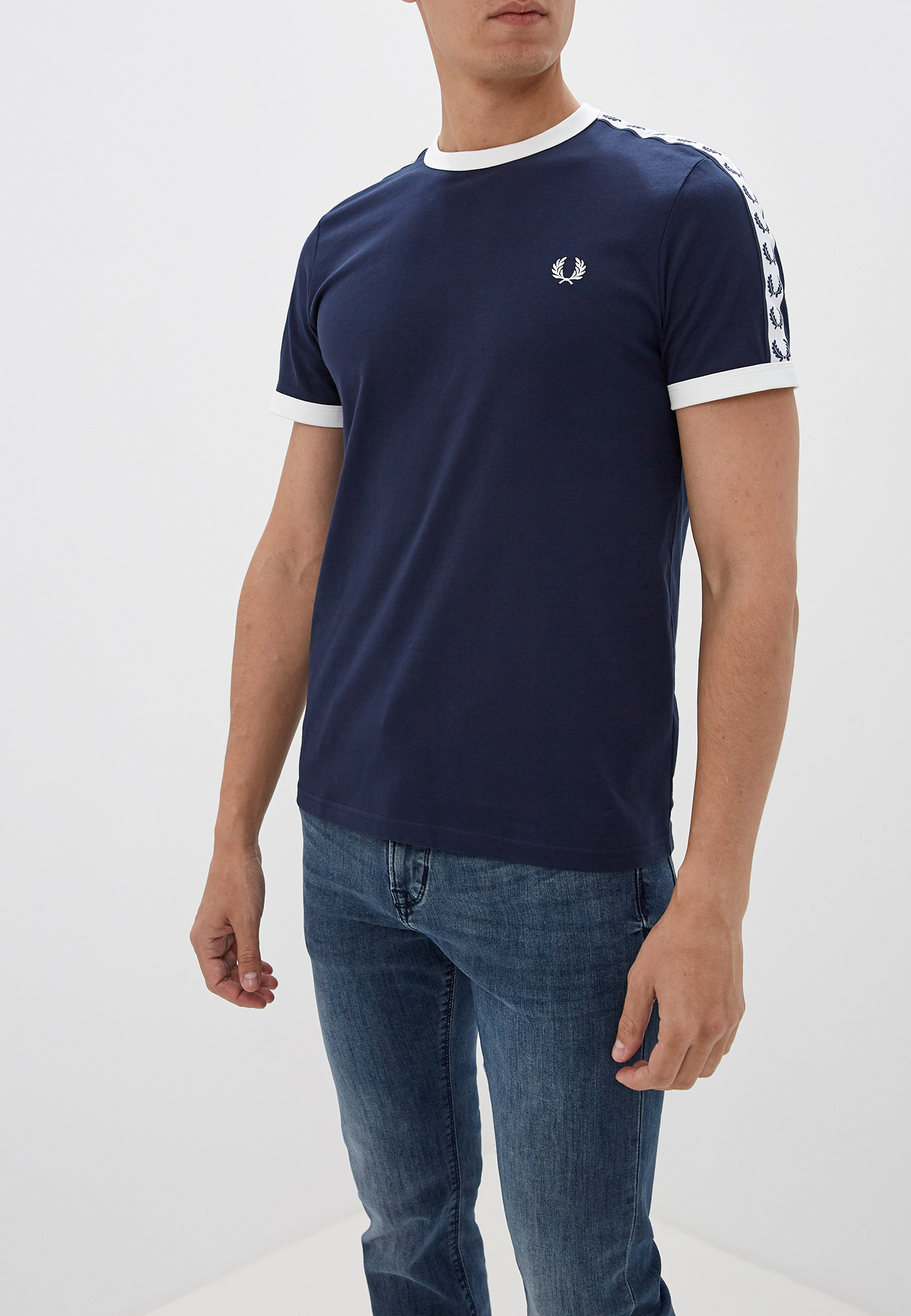 Футболка с коротким рукавом мужской Fred Perry (Фред Перри) M6347 купить