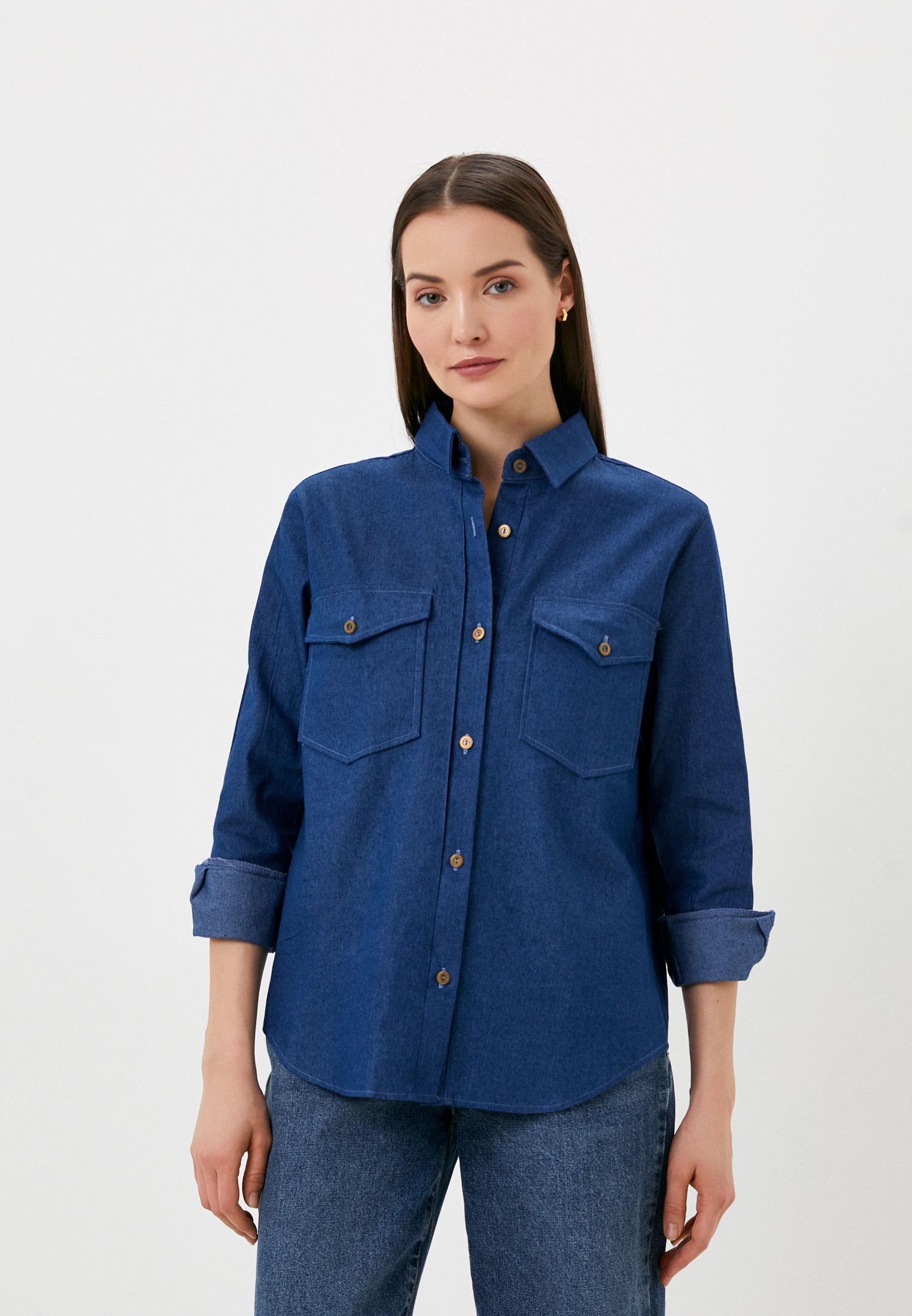 Купить женские рубашки с длинным рукавом в интернет магазине MSK-MODA.RU