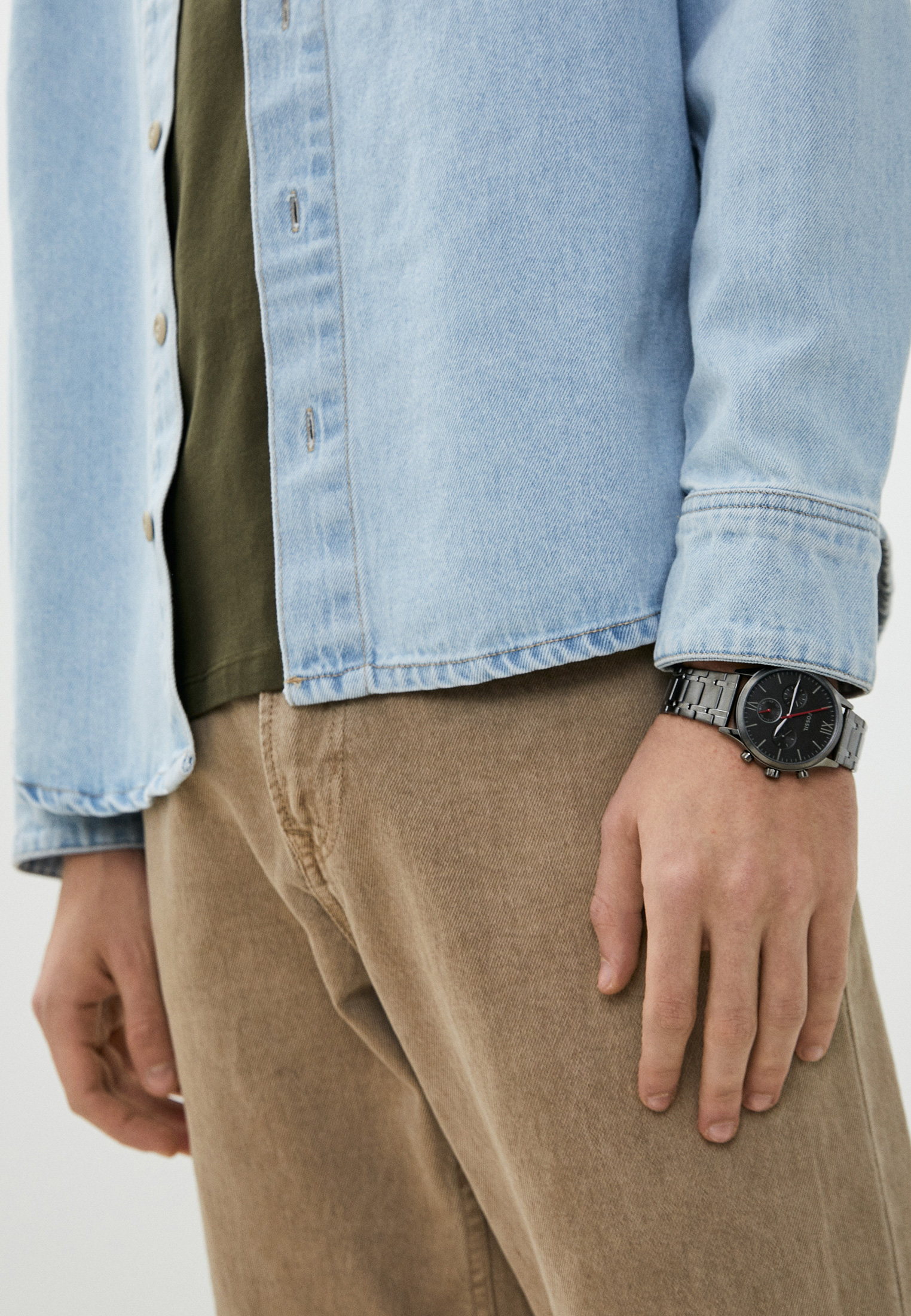 Мужские часы Fossil Фоссил Bq2408 купить за 12830 руб