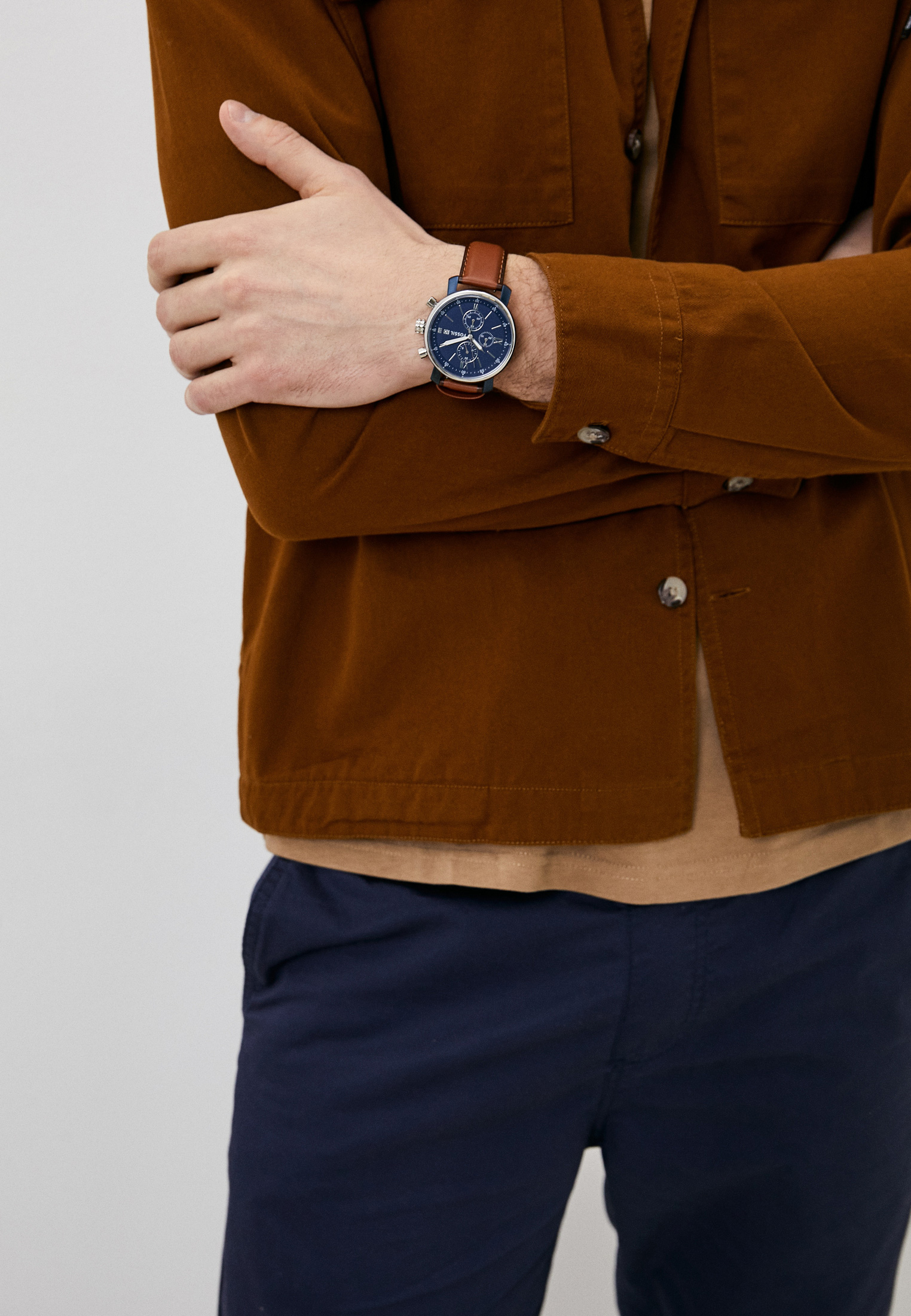 Мужские часы Fossil Фоссил Bq2163 купить за 15802 руб