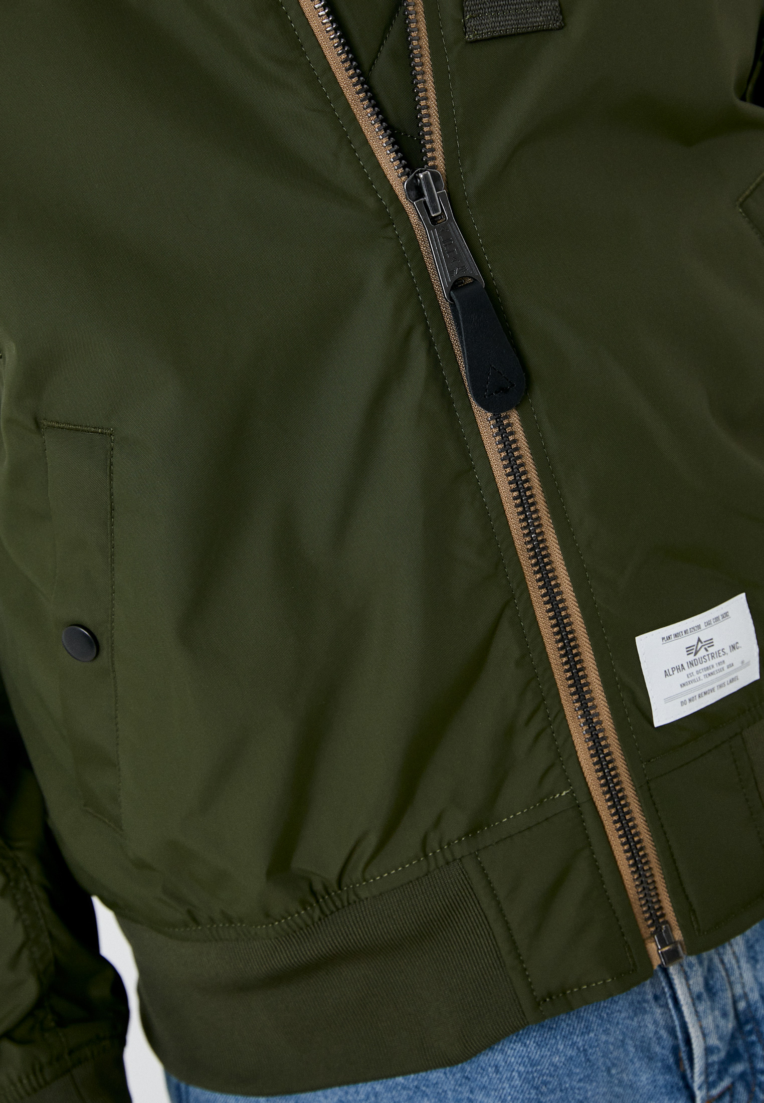 Куртка мужская Alpha Industries (Альфа Индастриз) MJL52000C1 цвет хаки ...