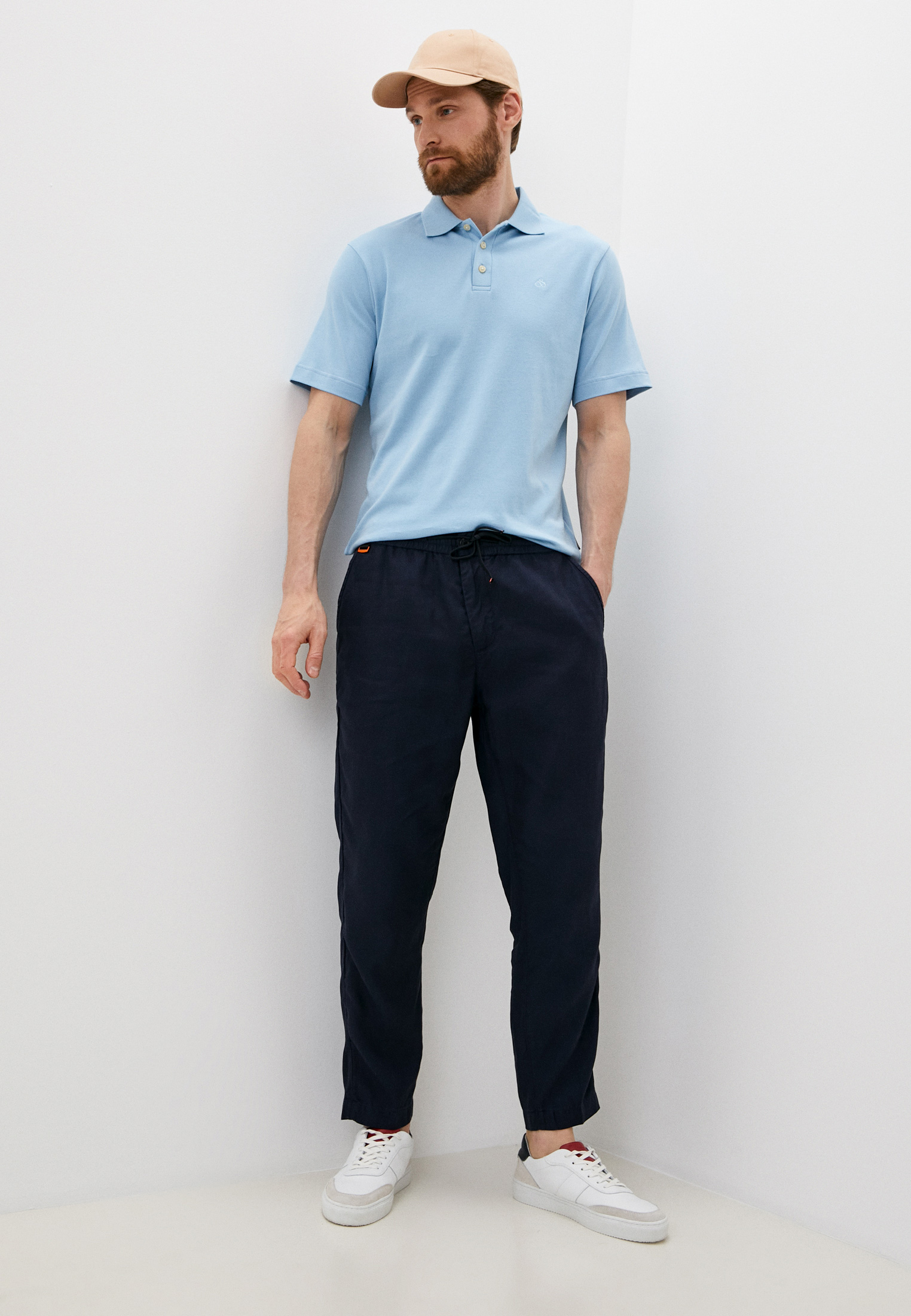 Мужские повседневные брюки Scotch&Soda 168387 цвет синий купить за ...