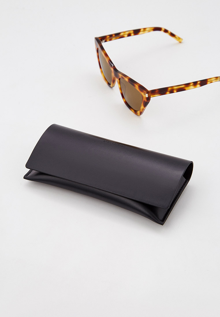 Женские солнцезащитные очки Saint Laurent SL 214 KATE купить за 38400 руб.