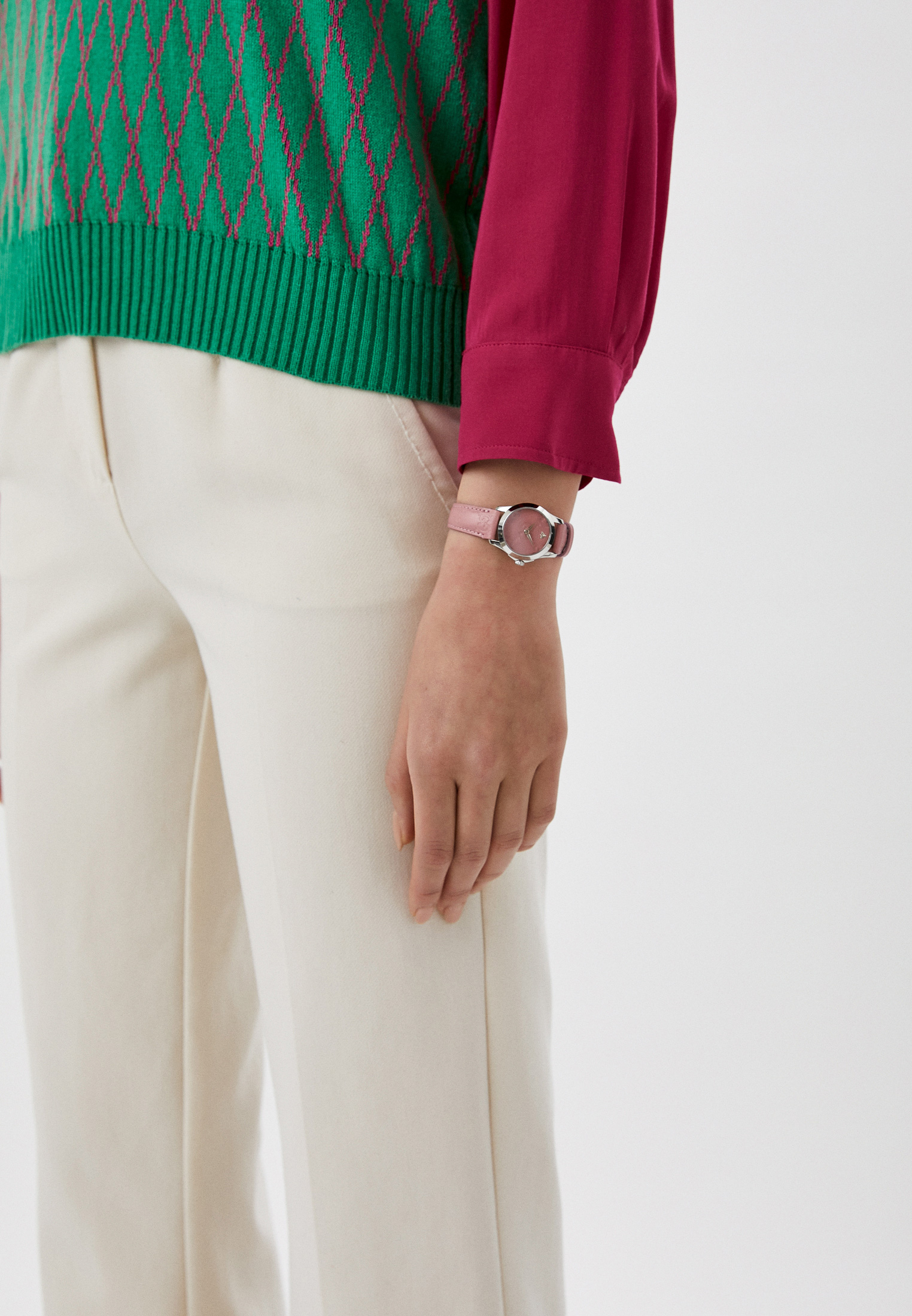 Часы женские Gucci (Гуччи) YA126578 купить за 94700 руб.