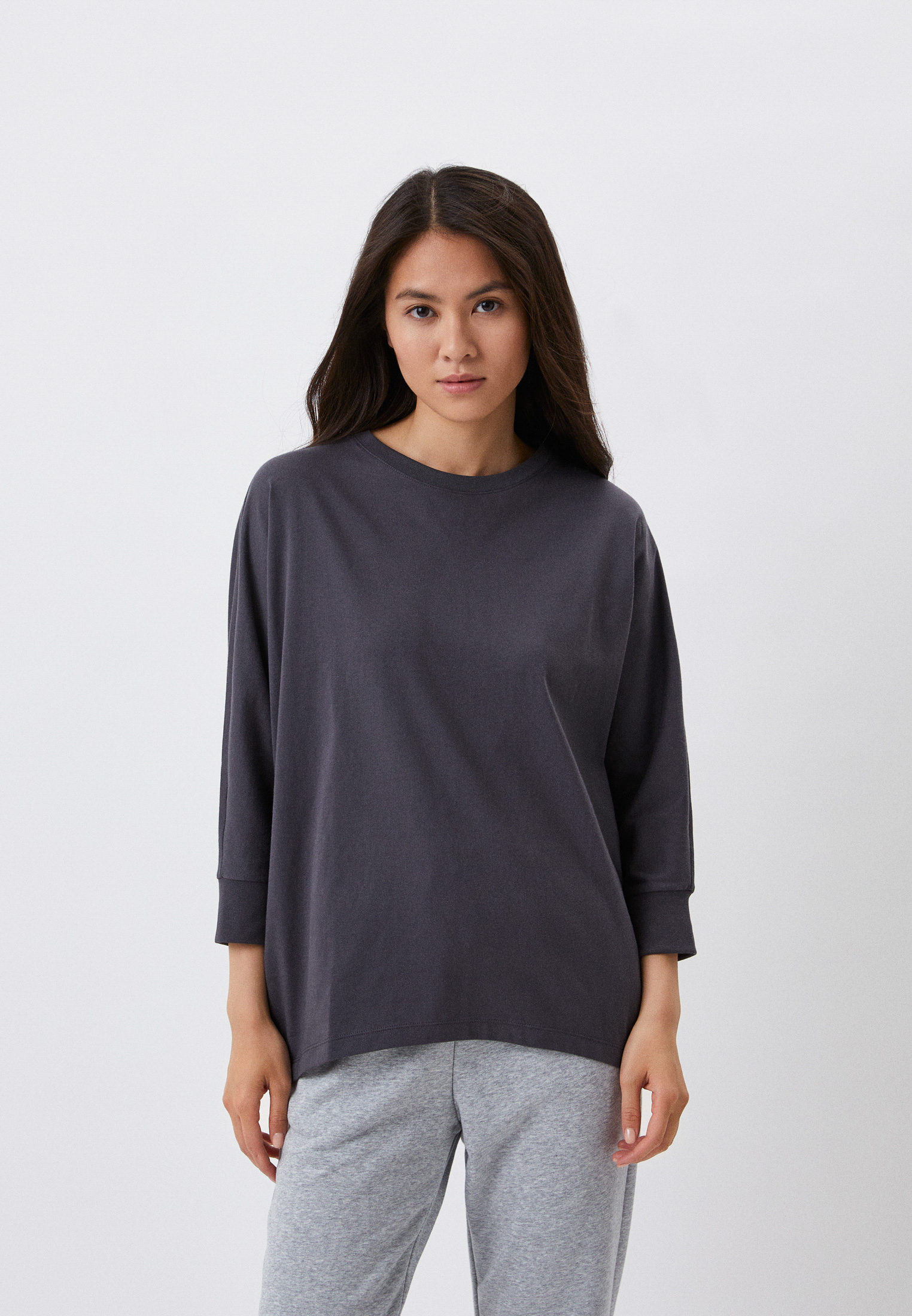 Футболка с длинным рукавом женский UNIQLO 241-449103(21-02) купить за ...