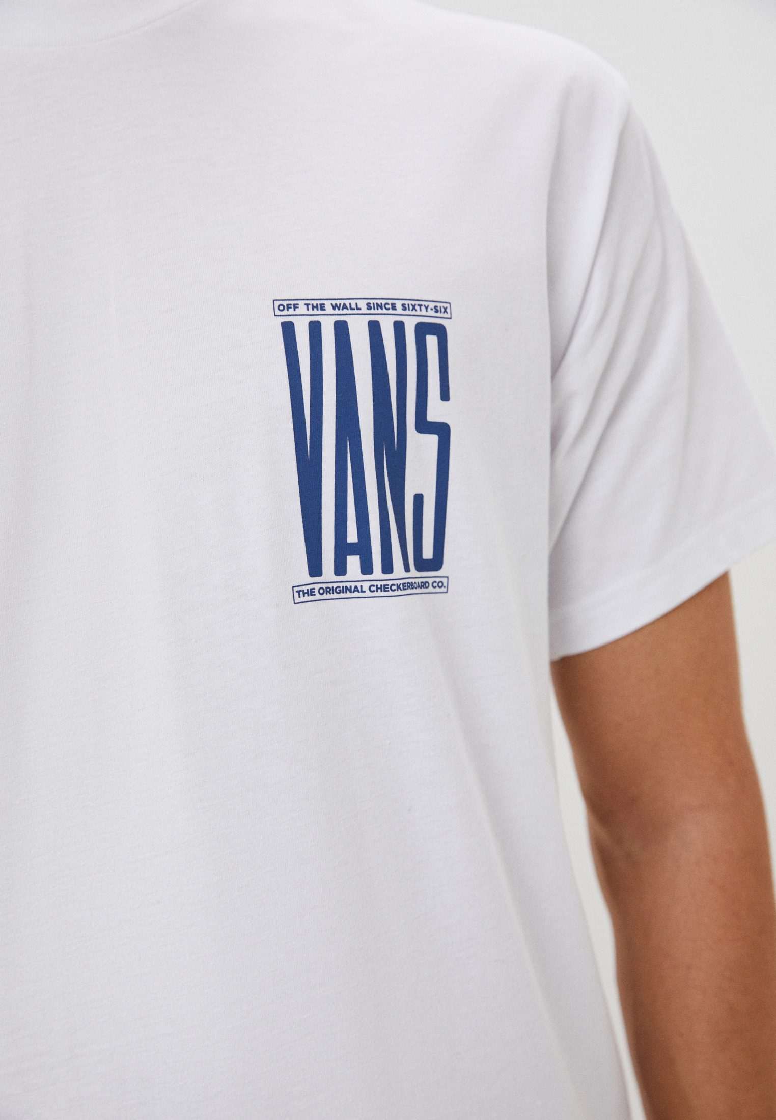 Футболка мужская VANS VA7SMW цвет белый купить за 3099 руб.
