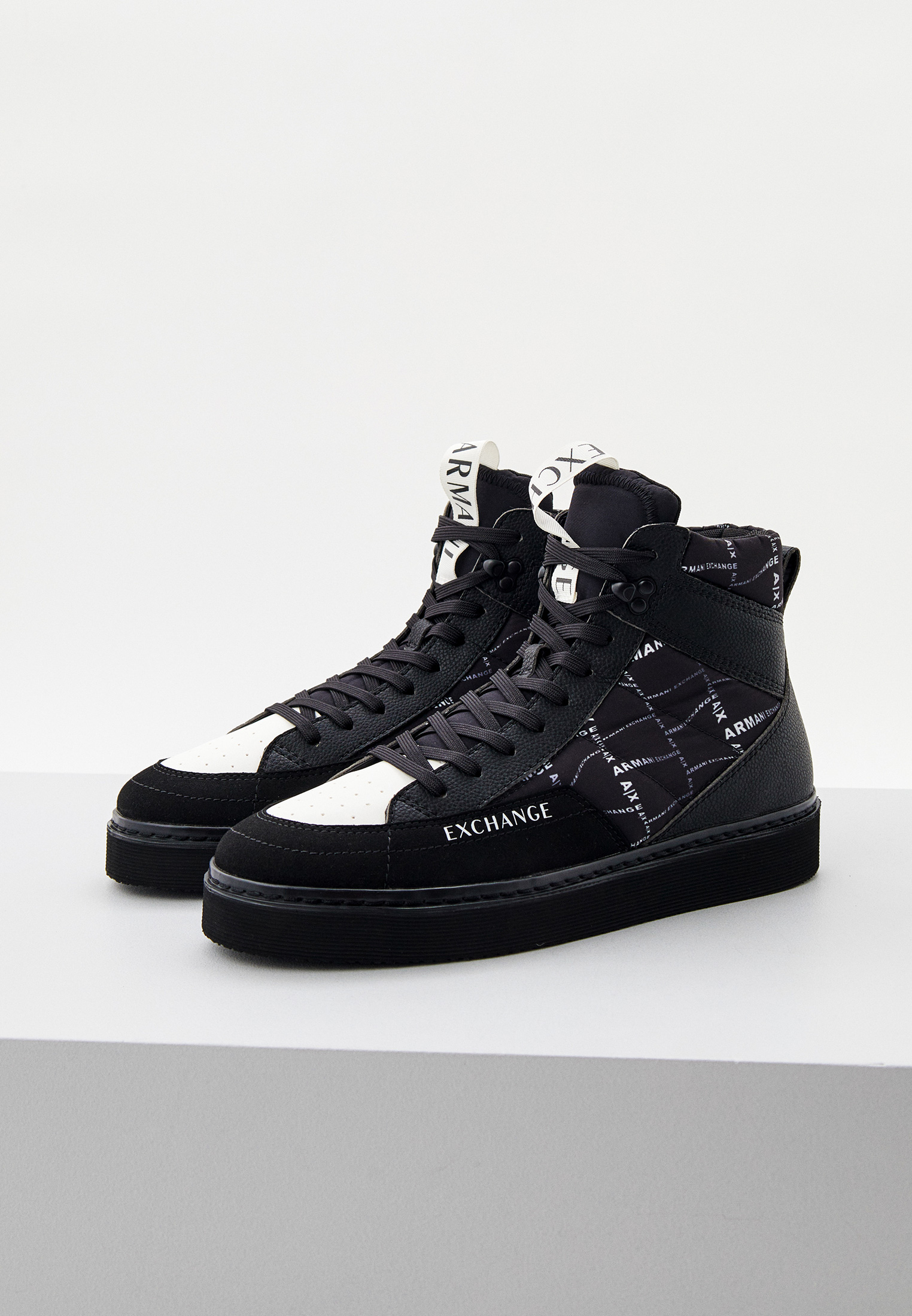 Мужские кеды Armani Exchange XUZ043 XV640 купить за 14190 руб.