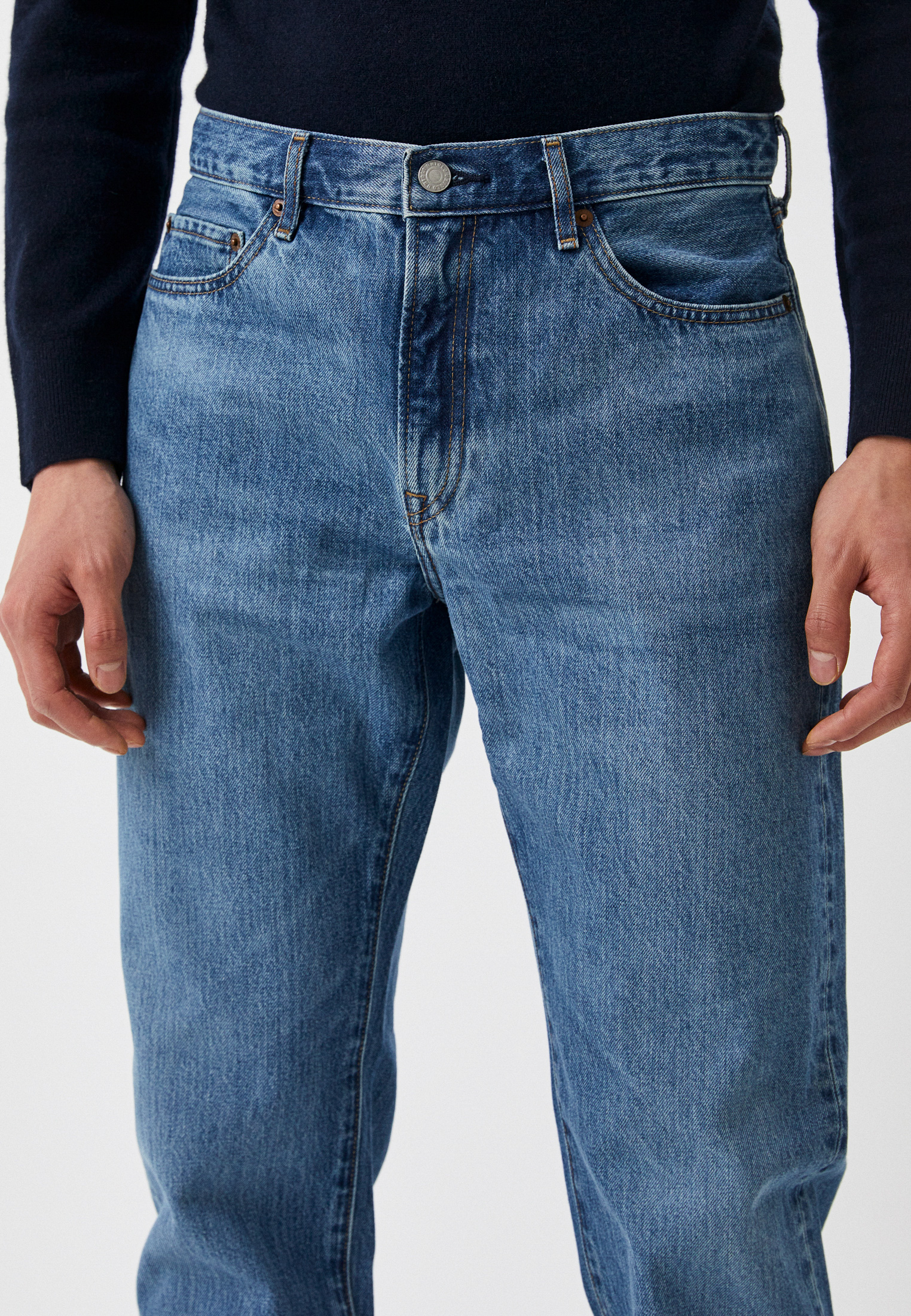 Мужские прямые джинсы UNIQLO 321-441745(13-28) купить за 4999 руб.