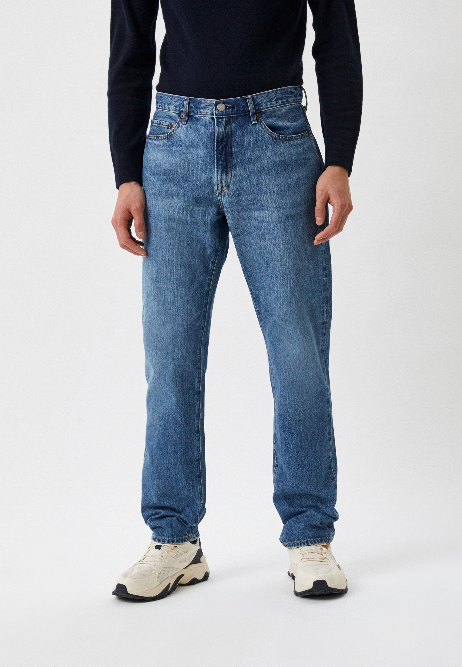 Мужские прямые джинсы UNIQLO 321-441745(13-36) купить за 2999 руб.