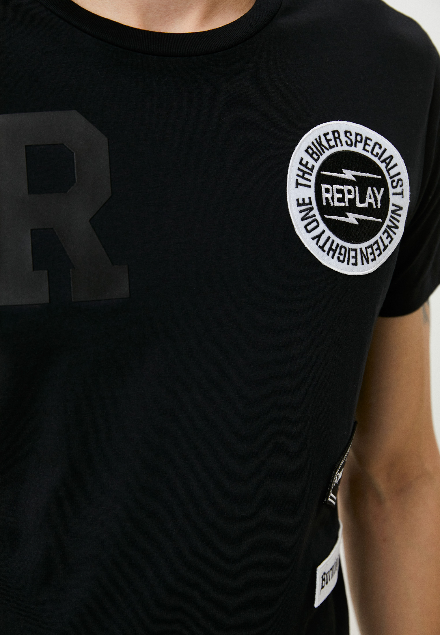 Футболка с коротким рукавом мужской Replay (Реплей) M6490 .000.22658G ...