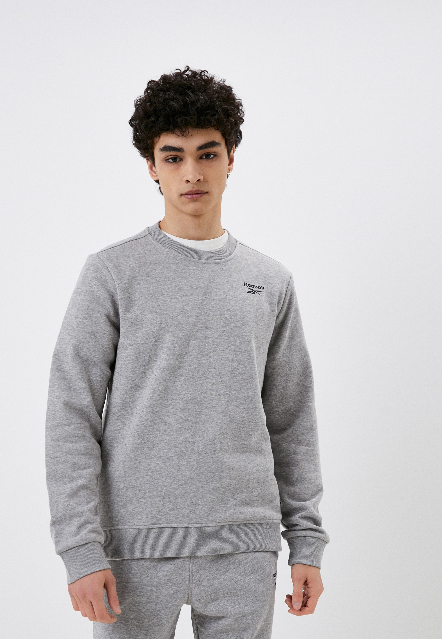 Толстовка мужская Reebok (Рибок) HZ8787 купить за 3180 руб.