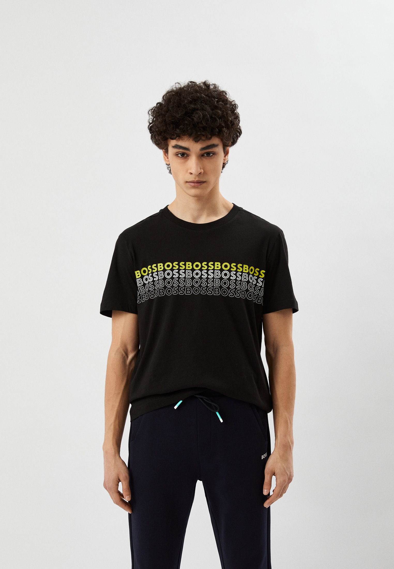 Футболка мужская Boss 50488785 купить за 5130 руб.