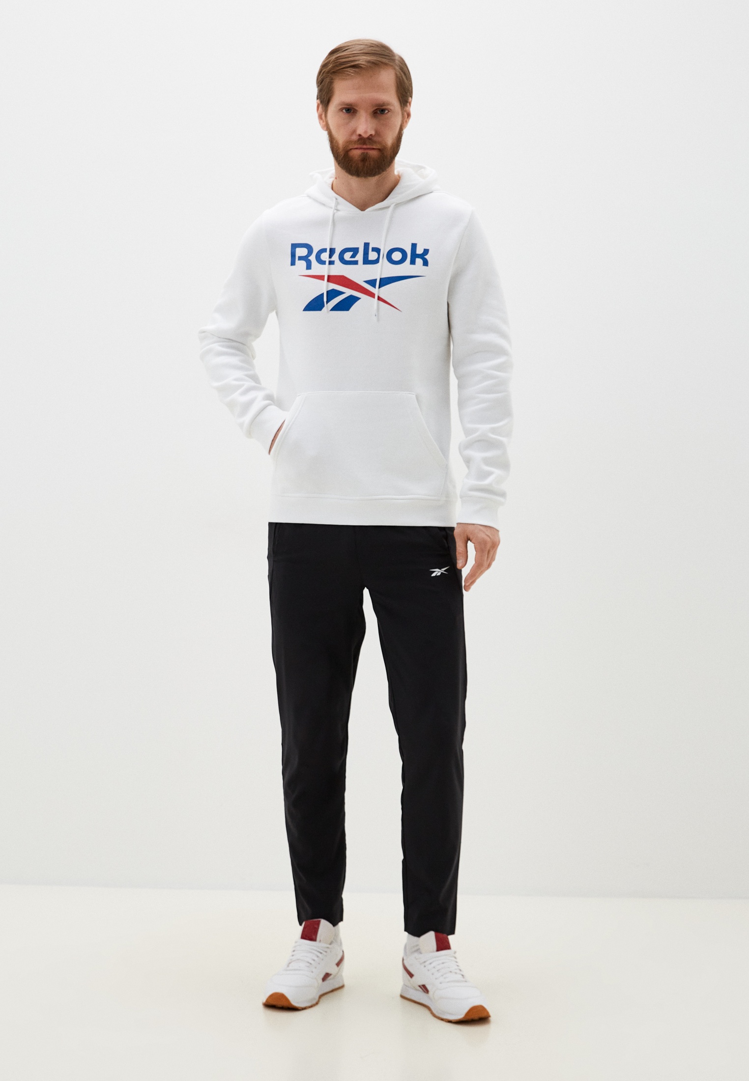 Мужские спортивные брюки Reebok (Рибок) 100038337 купить за 6699 руб.