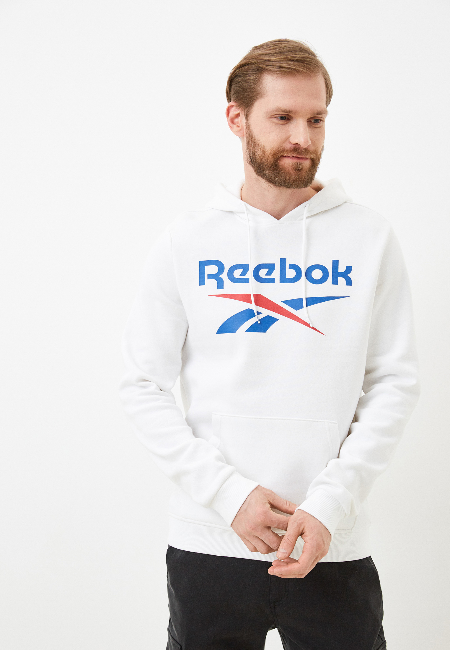 Толстовка мужская Reebok (Рибок) H54805 купить за 3830 руб.