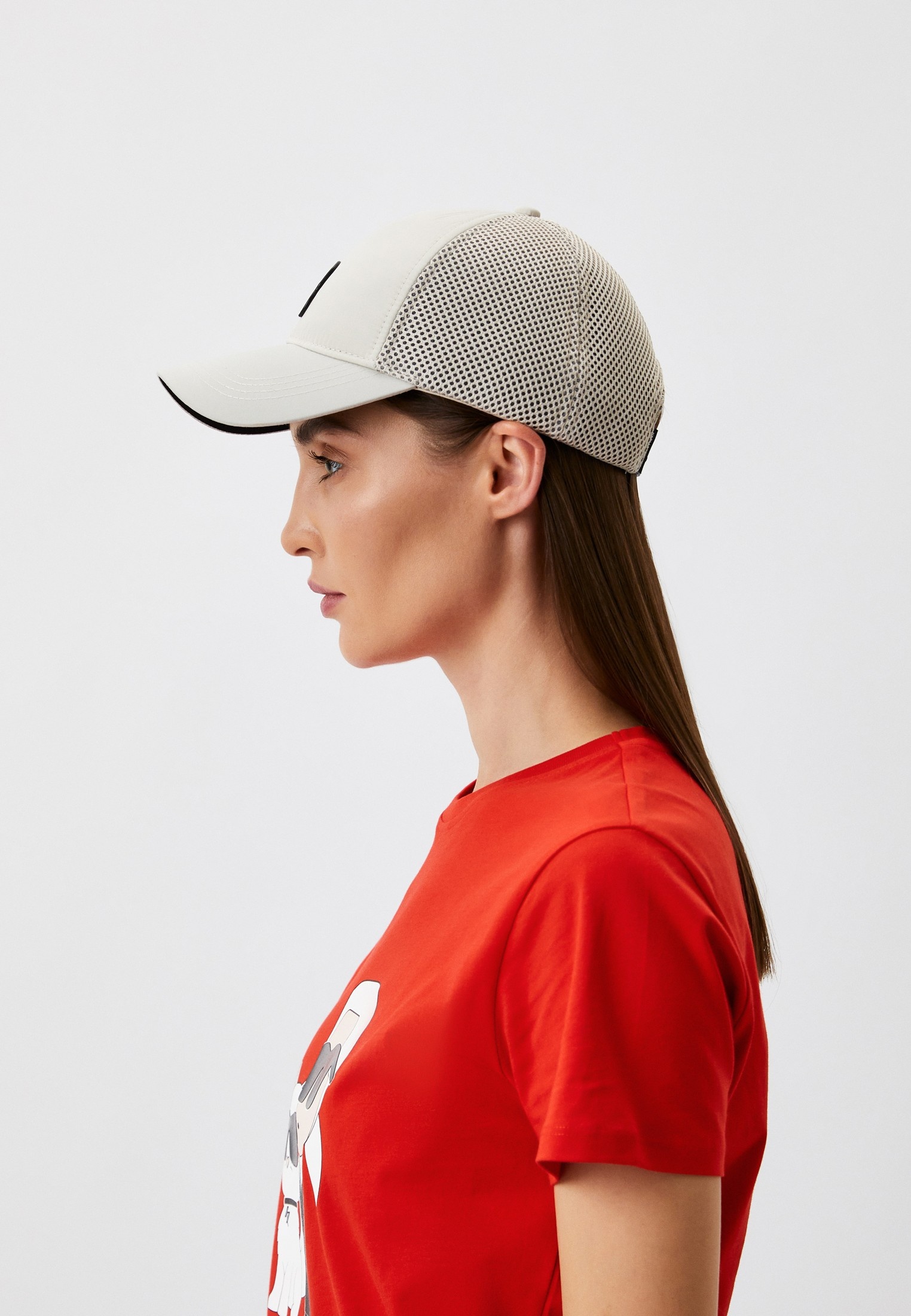 Бейсболка женская Karl Lagerfeld 235W3401 купить за 9090 руб.