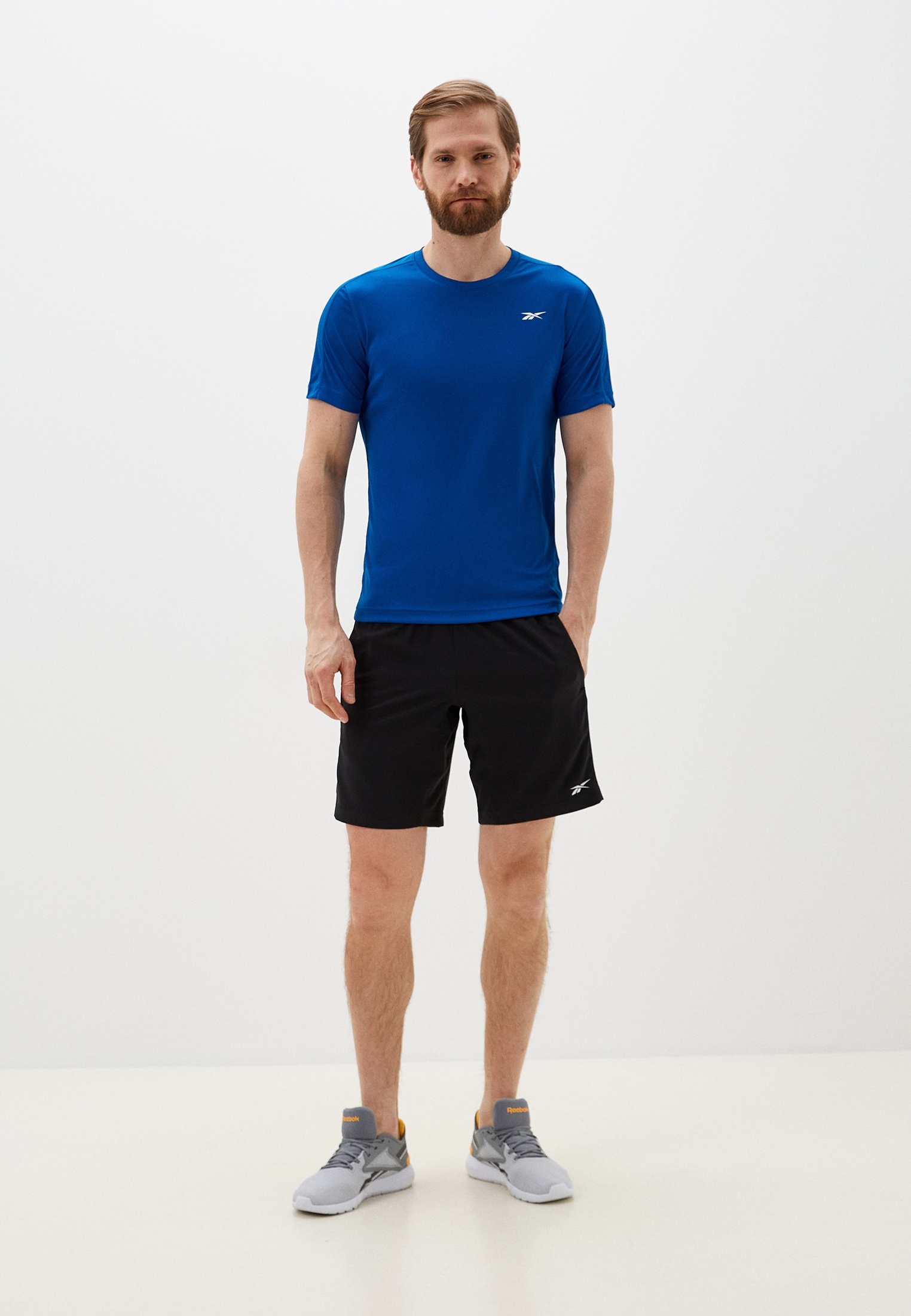 Мужские спортивные шорты Reebok (Рибок) 100043424 купить за 4799 руб.